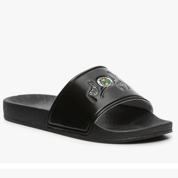 Cross Colours | Shoes | Cross Colours Love Slide Sandals | Poshmark